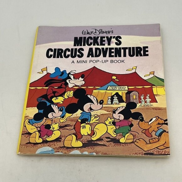 Disney | Toys | Vintage 976 Walt Disneys Mickeys Circus Adventure Mini ...